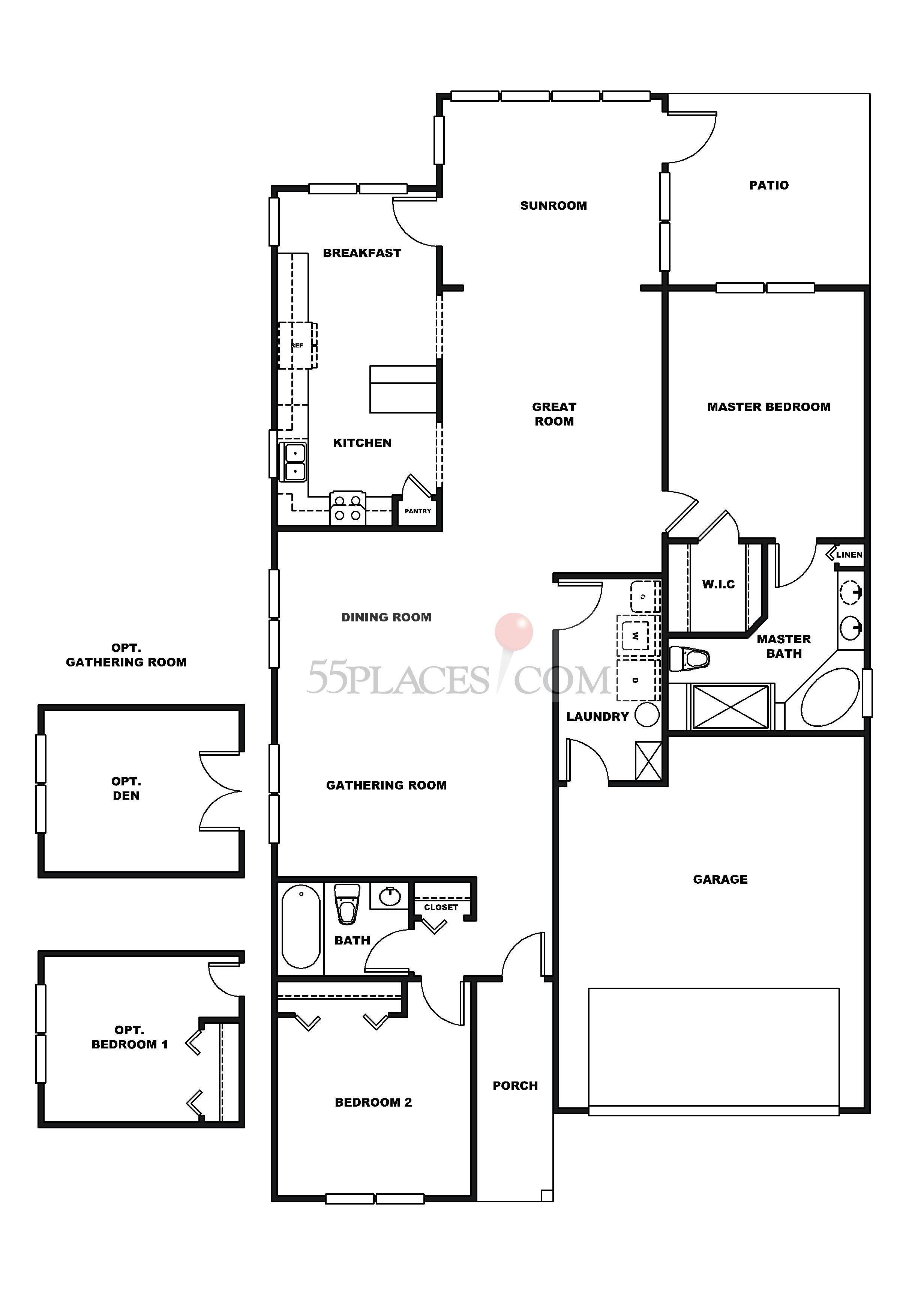 Avenbury Lakes - Retirement Communities | 55+ Communities | 55places