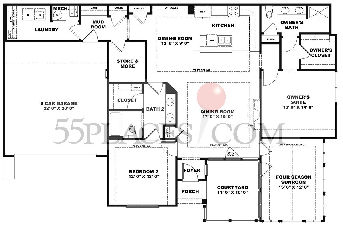 The Woods on Wilkens - Retirement Communities | 55+ Communities | 55places